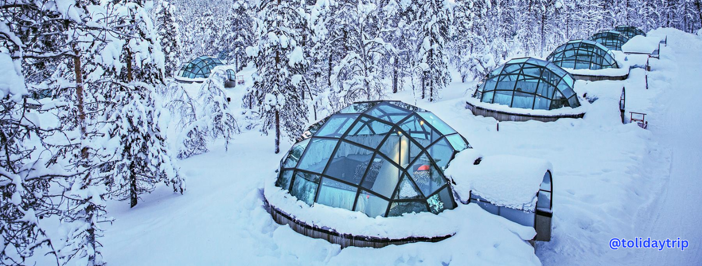 The Charm of Igloo Stays in Winter - Toliday Trip